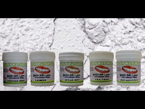 ANN KAOLIN CLAY NATURAL TOOTH POWDER - YouTube
