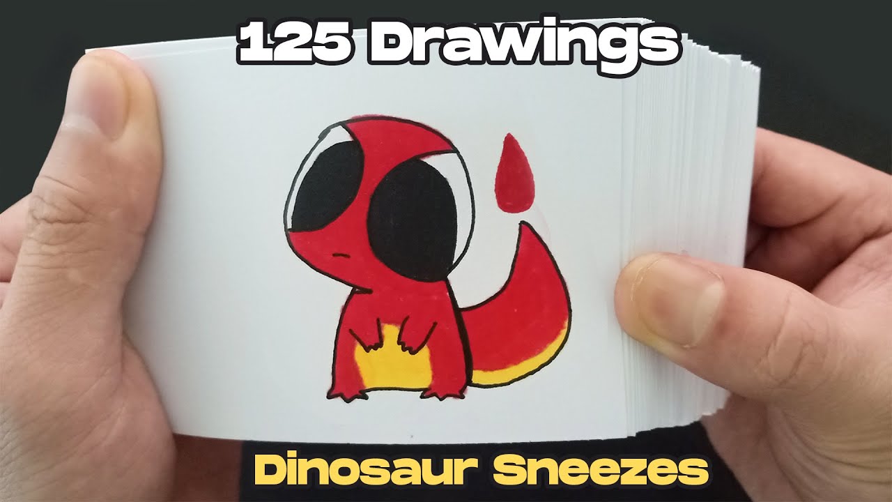 Dragon Flipbook - flipbook animation - YouTube