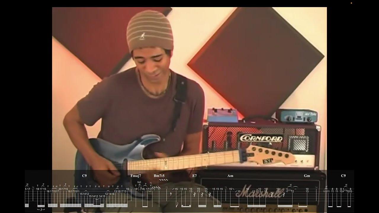 Greg Howe - Sunny Jam Guitar Tab Transcription (full song version) - YouTube