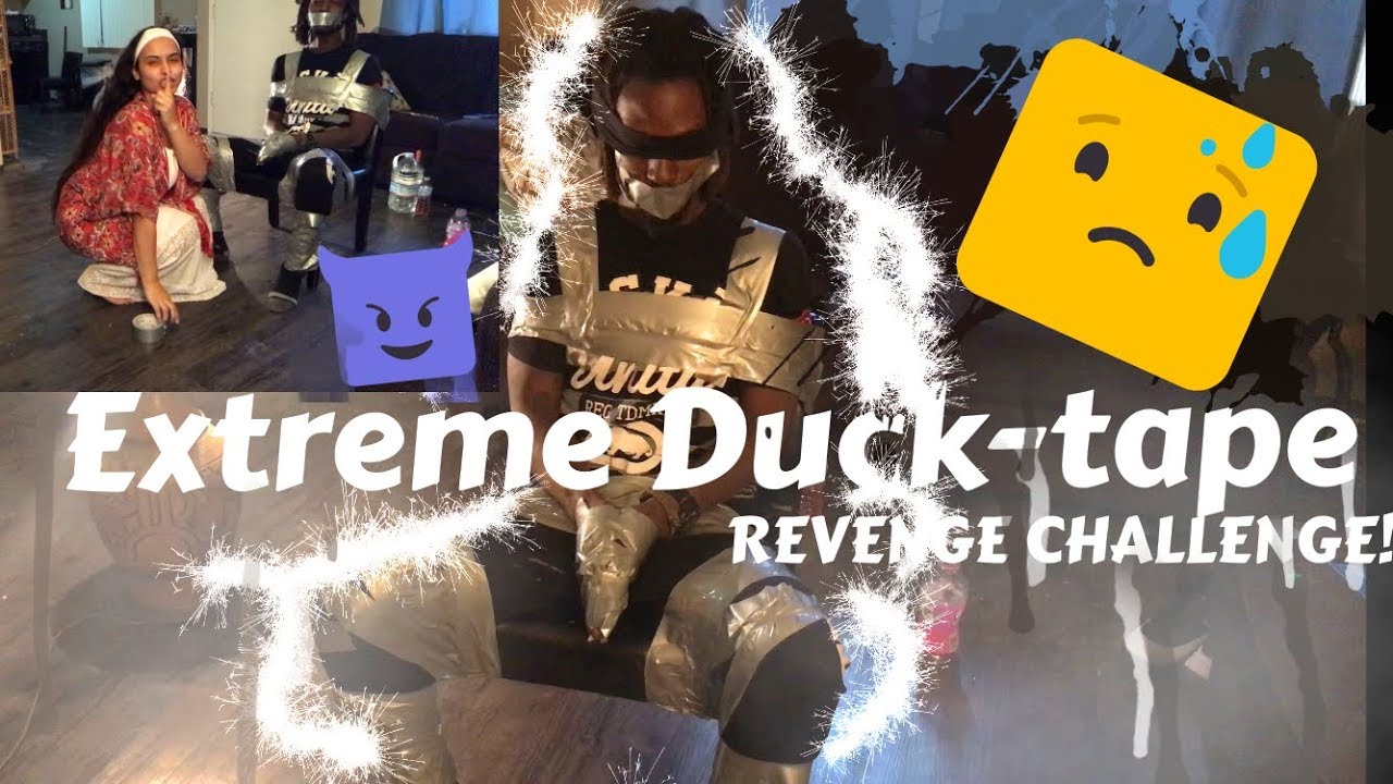 EXTREME DUCK-TAPE CHALLENGE!|DUCK TAPE CHALLENGE PART 2| COUPLES ...