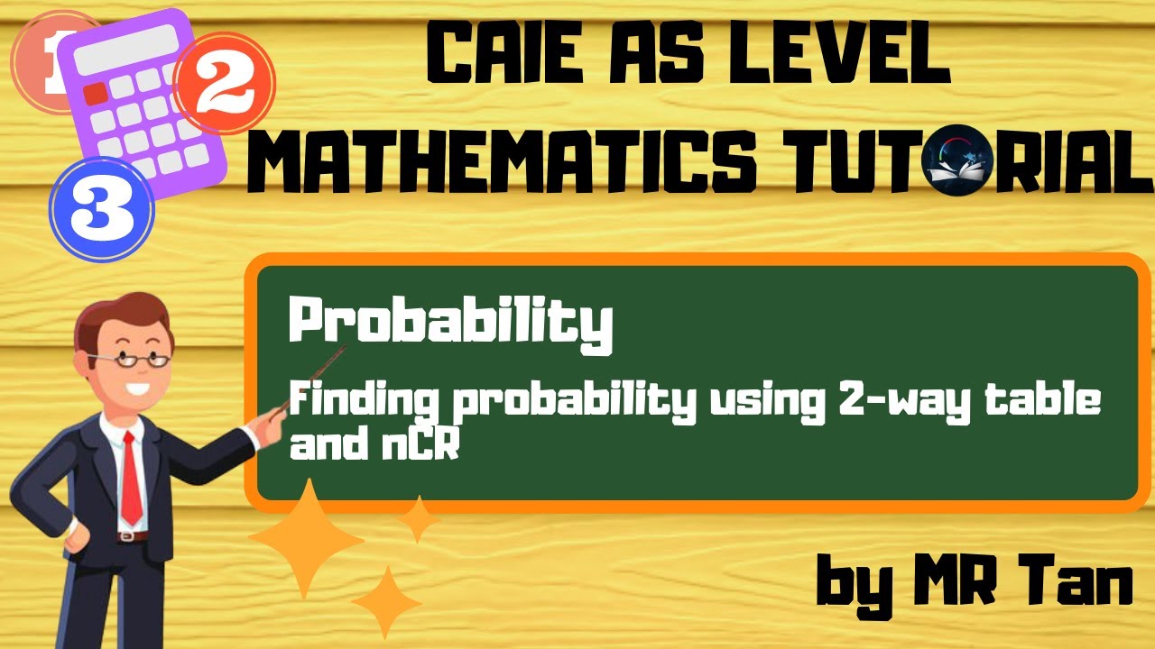 [MATH] Statistics 1 | 2-Way Table and nCr | Probability | Part 2 - YouTube
