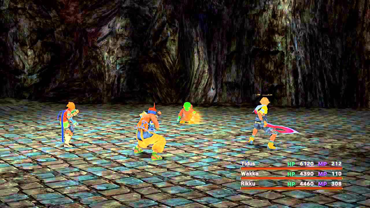 FFX HD: Master Tonberry Invisibility glitch - YouTube