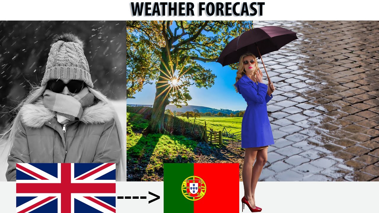 Learn Portuguese for Beginners | Weather and climate | English ...
