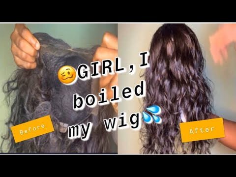 REVIVE YOUR OLD AND CRUSTY CURLY WIG AND MAKE IT LOOK BRAND NEW ...