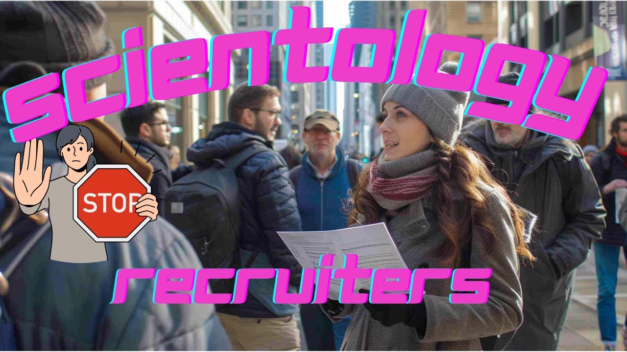 Scientology Chicago 4/12 - Preventing Flyer Recruiting #scientology # ...