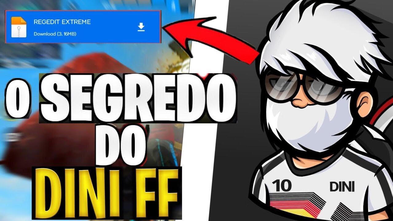 SENSIBILIDADE DO DINI FF ⛔ O GRANDE SEGREDO DA SENSI DO DINI FF ! - YouTube