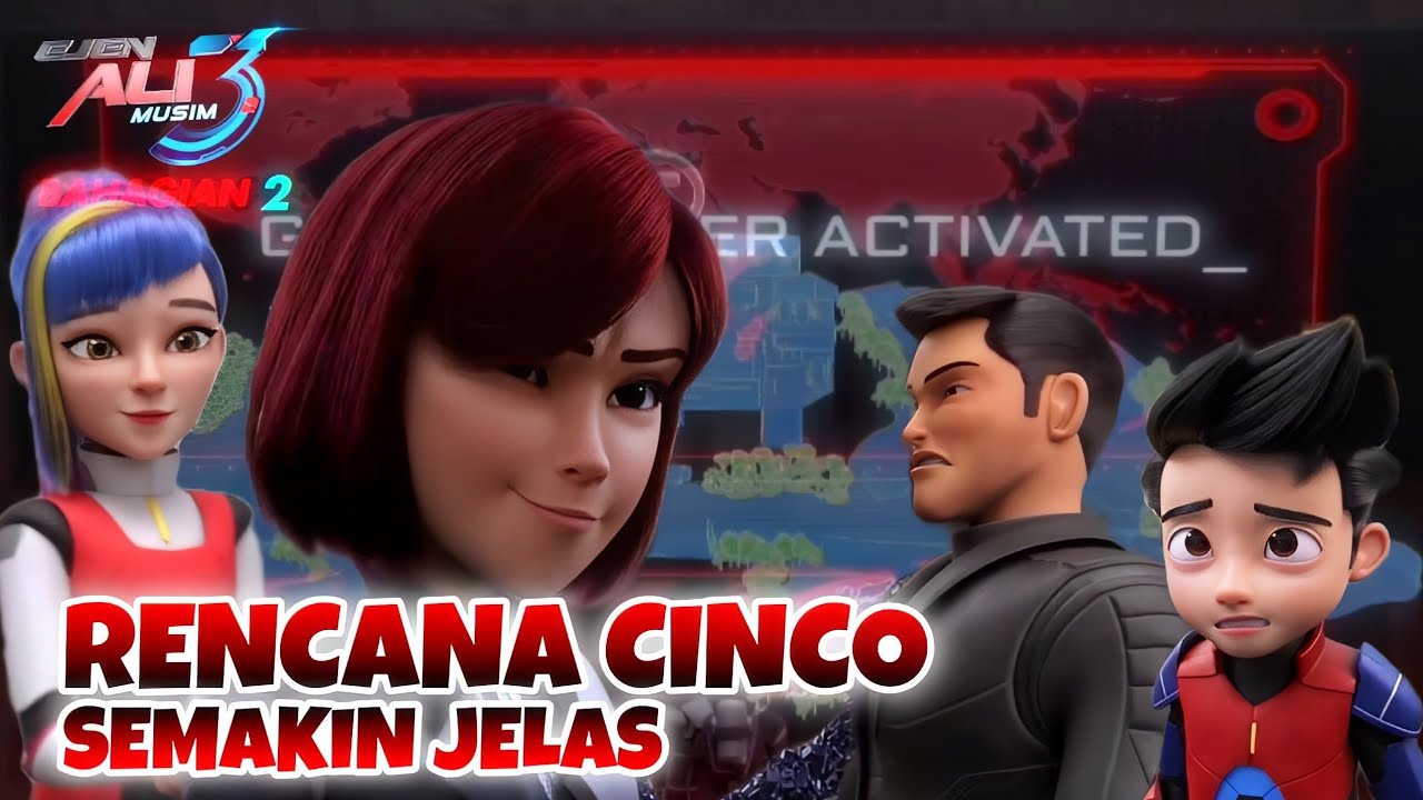 Rencana Cinco Semakin Jelas Ejen Ali Musim 3 Bahagian 2 Youtube