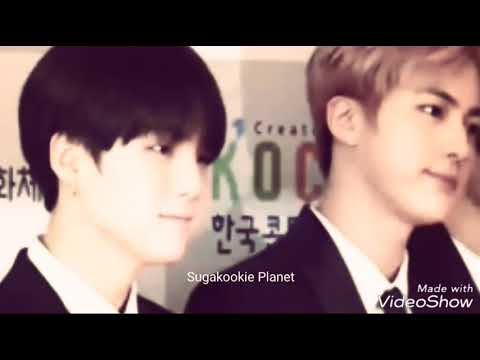 Jungkook angry with Yoongi - Yoonkook - YouTube