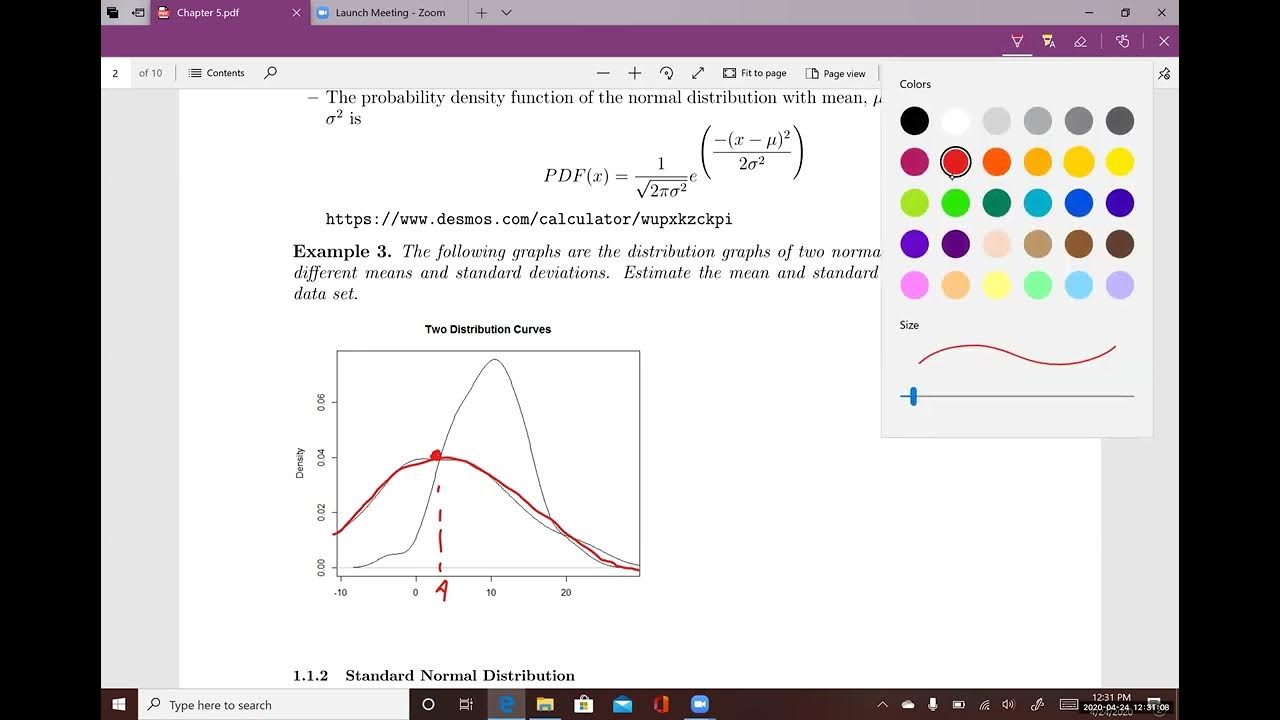 Intro to Stats: Normal Distribution part 1 - YouTube