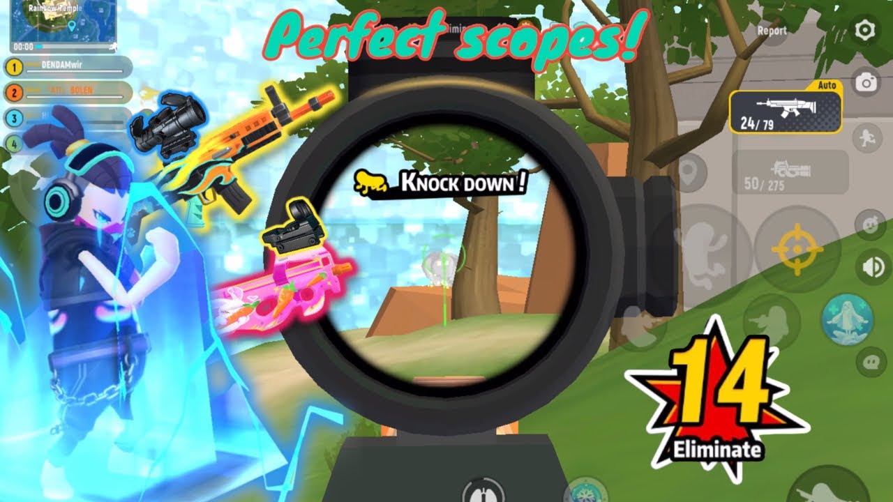 BolenGplays sausage man gameplay / A Perfect scopes for weapons ...