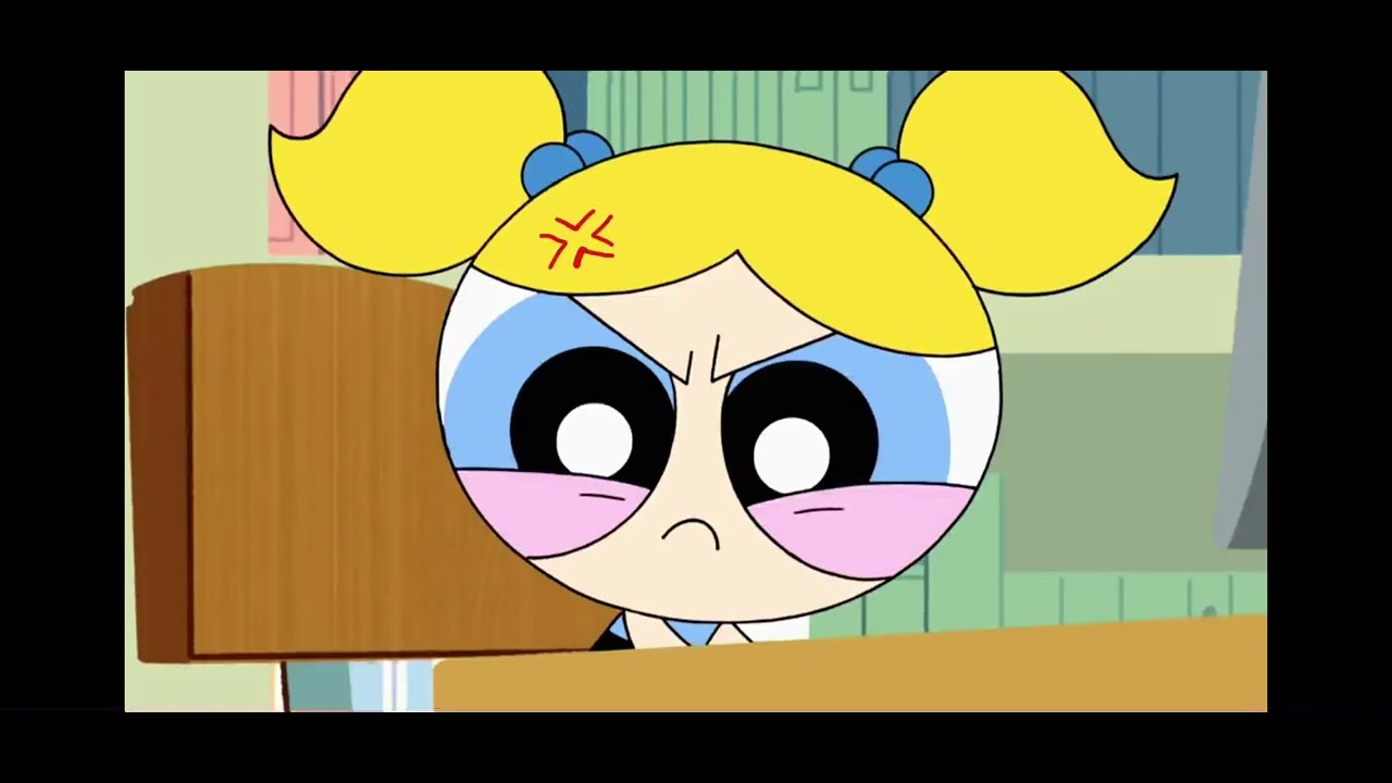 PBS Kids Dash & The Powerpuff Girls Bubbles Gets Angry - YouTube