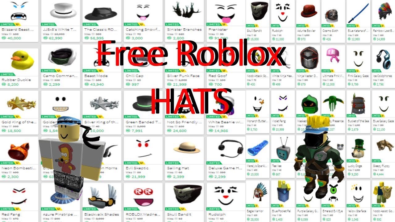 How To Get Free Roblox HATS YouTube how-to-get-free-roblox-hats-youtube