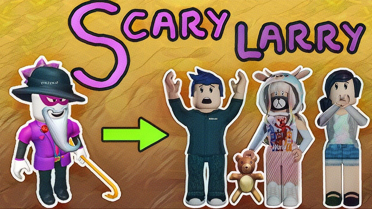 😵😱 ESCAPE😱😵 BREAK IN (STORY) - Será que escapamos do SCARY LARRY? - YouTube
