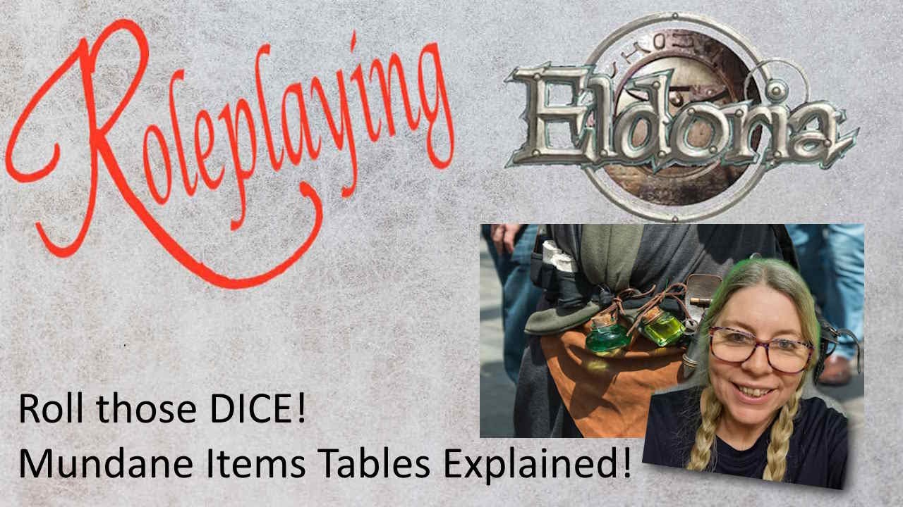 Roll those DICE - Mundane Items Tables Explained - YouTube