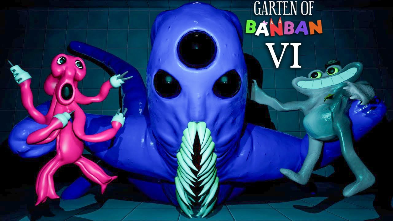 MUTANT NABNAB Boss Fight Full Game Play - GARTEN Of BANBAN 6 FULL GAME ...