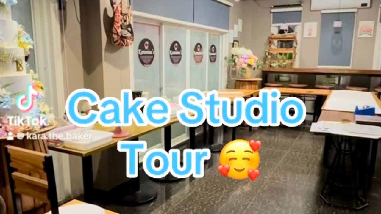 Cake Studio Tour A Dream Come True! - YouTube