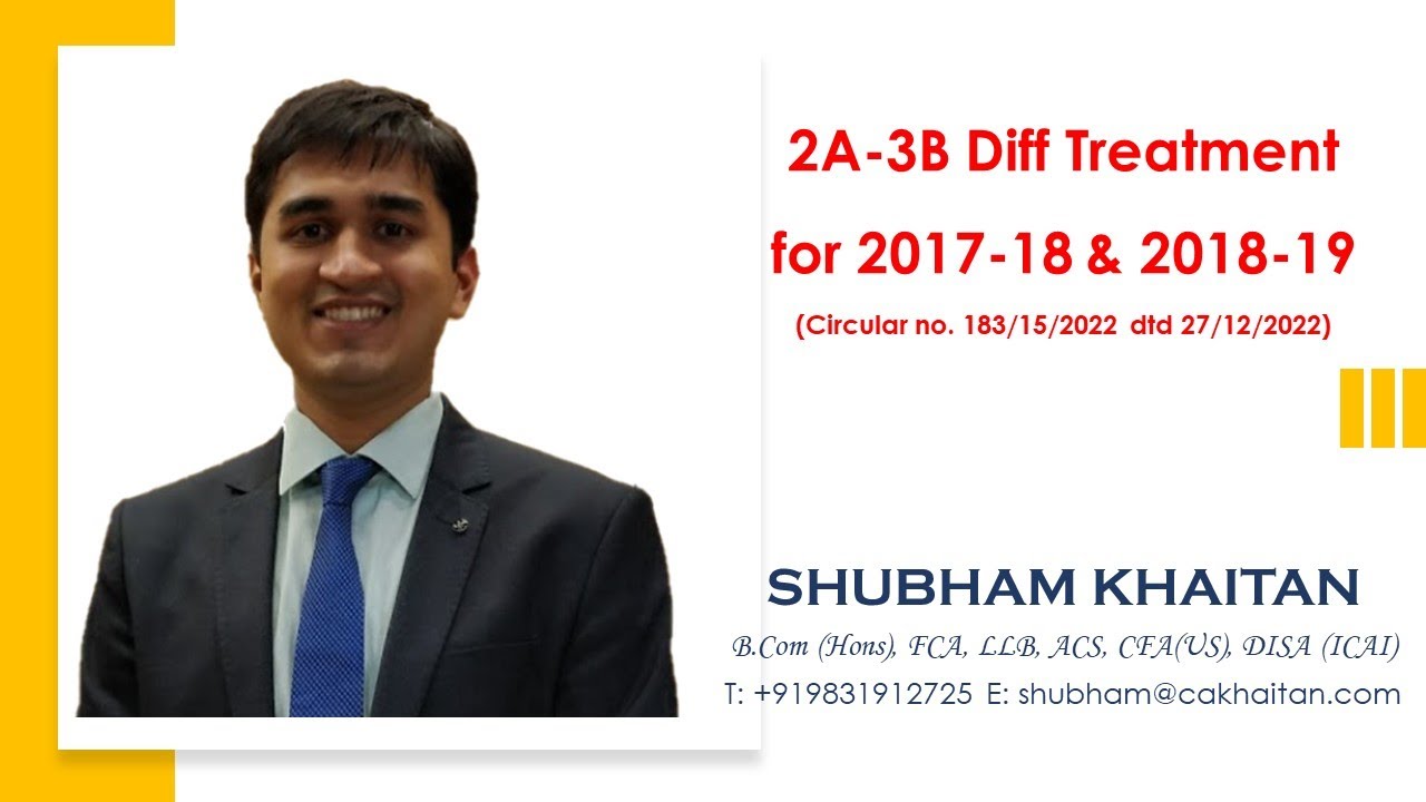 2A-3B Diff Treatment for 2017-18 & 2018-19 - YouTube
