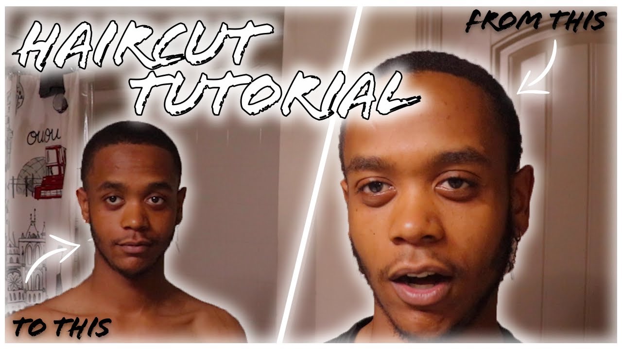 How To Cut Your Own Hair (Black Men) (Easy) STEP BY STEP Tutorial ...