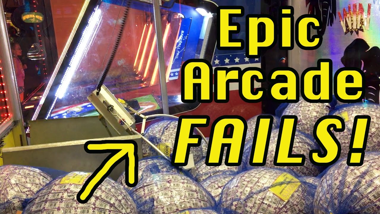 Epic Arcade FAILS Compilation 1 - YouTube