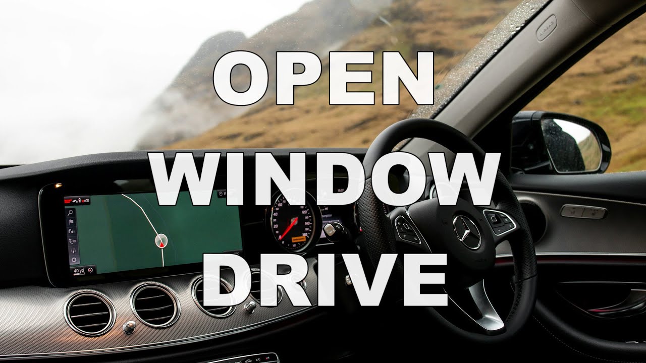 Car Interior Driving On Dirt Road Ambience | Windows Down | Relaxing ...