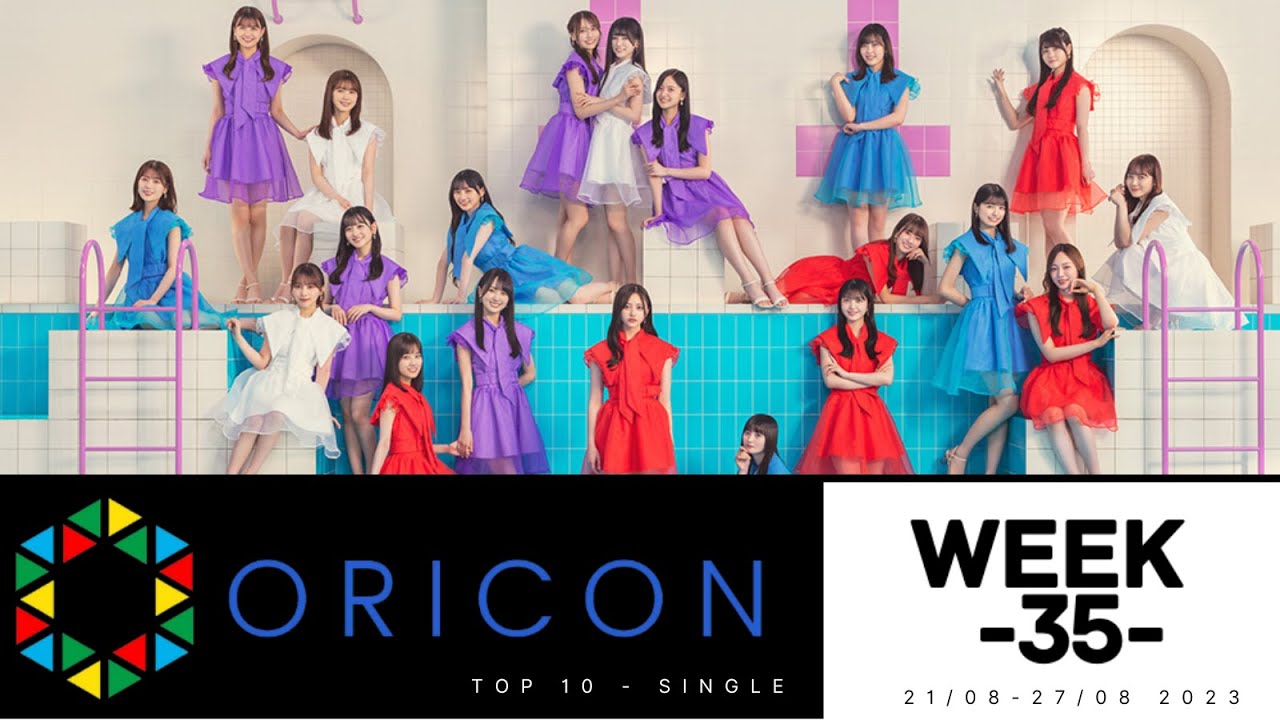 ORICON SINGLE CHART - Week 35 - 21-27 Agosto - YouTube