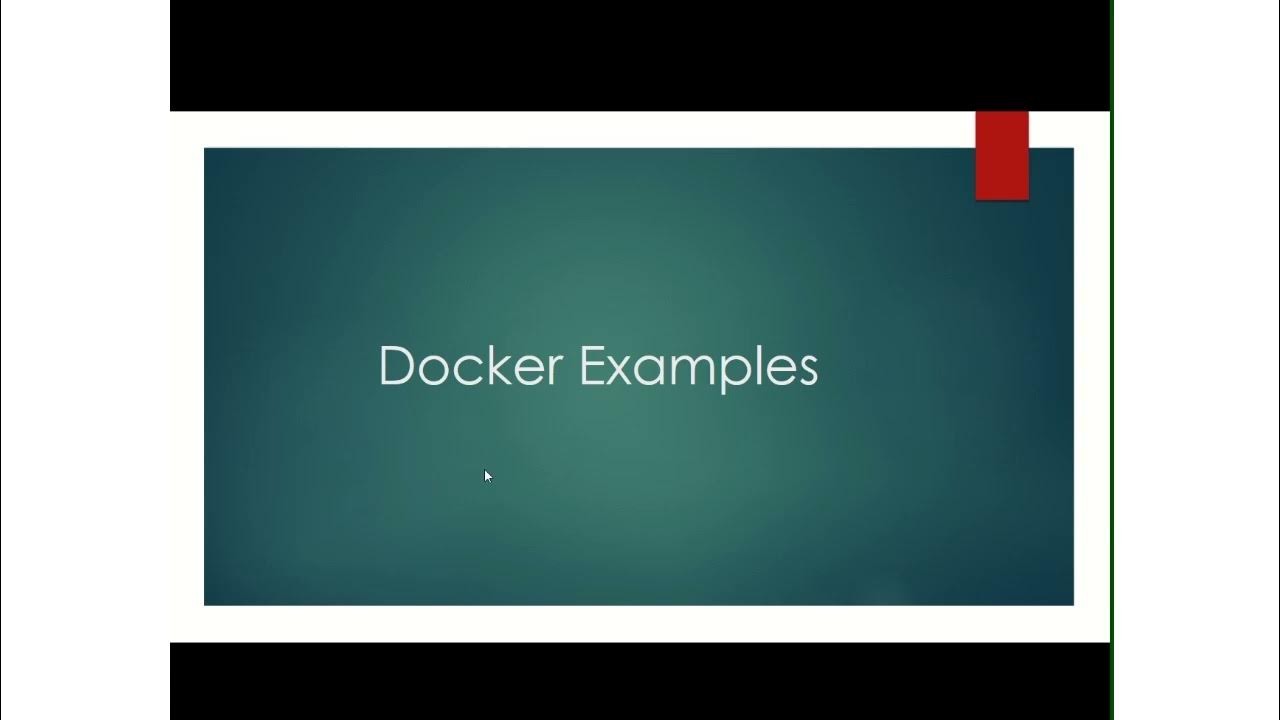 Docker Demos - YouTube