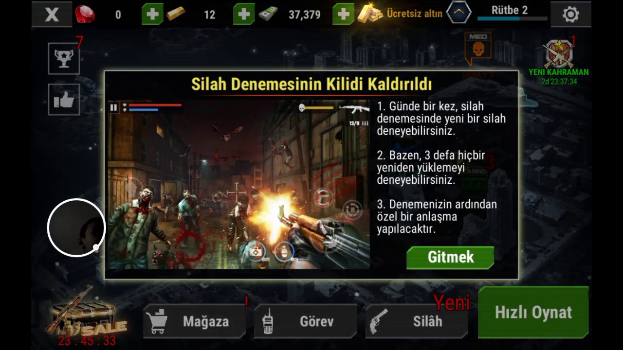 Zombi Oyunları: DEAD TARGET - OFFLINE ZOMBIE GAME - 2020-05-04 - YouTube