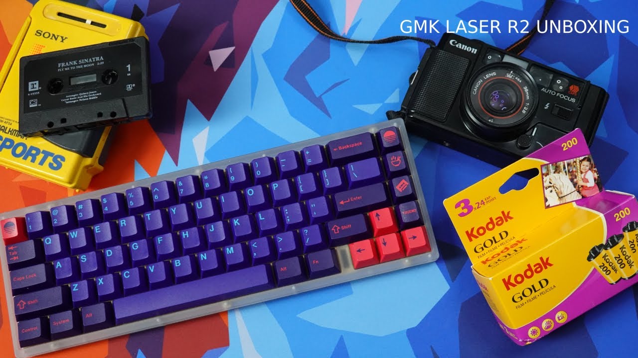 $140 Plastic? - GMK Laser R2 Unboxing - YouTube
