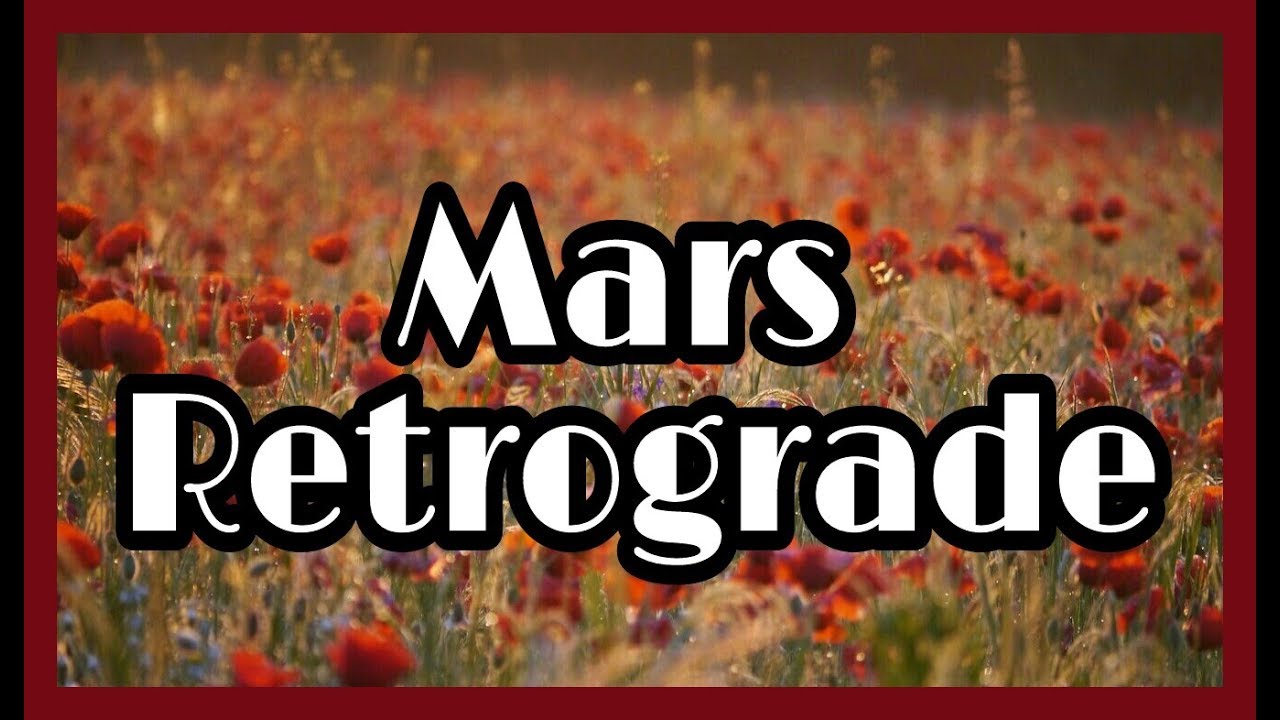 Mars Retrograde in Birth chart | You're a Firework - YouTube