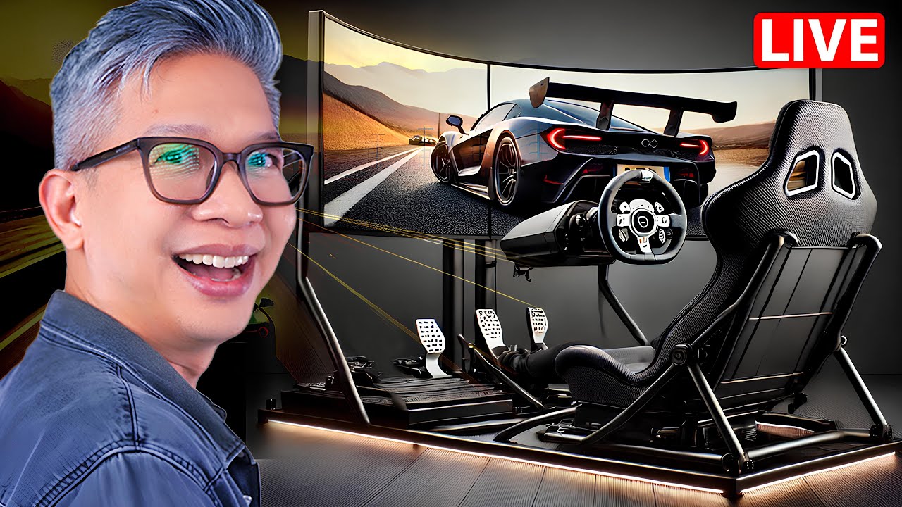 MAIN SIMULATOR MOBIL BALAP!! - YouTube