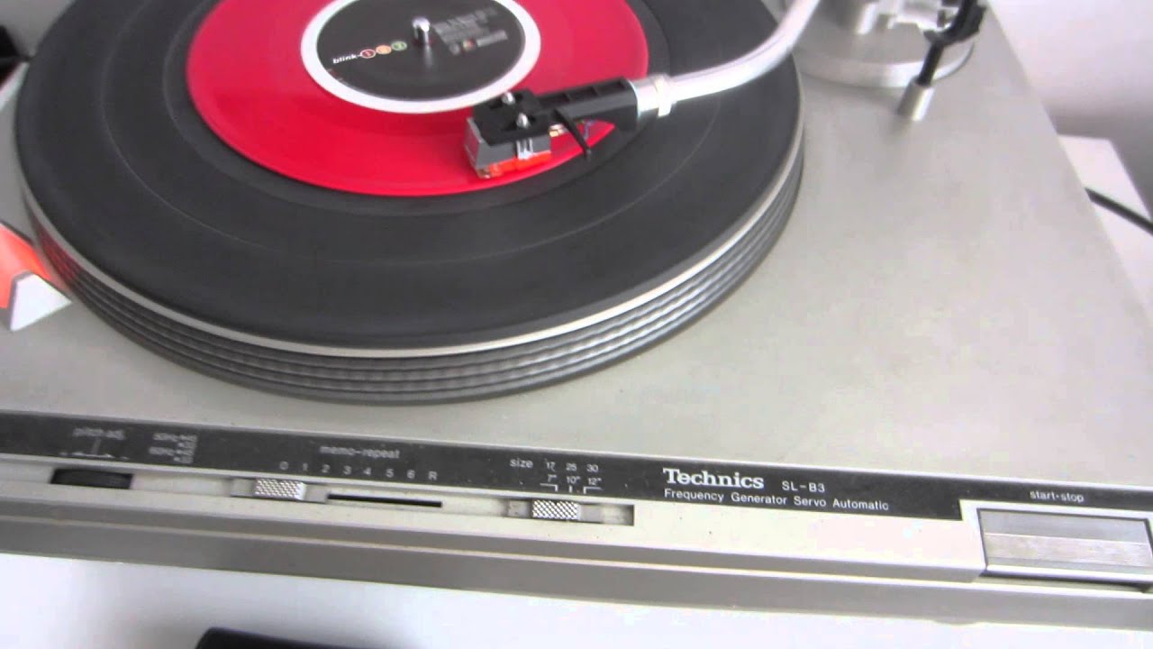 UKÁZKA GRAMOFONU TECHNICS SL-B3 Č.2 - YouTube