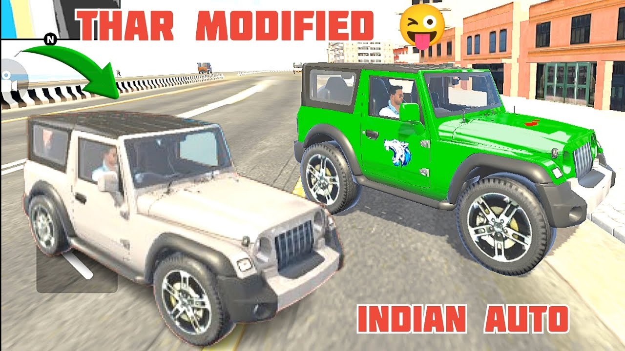 Indian Theft Auto || New Update Video Thar Modified || How To New ...