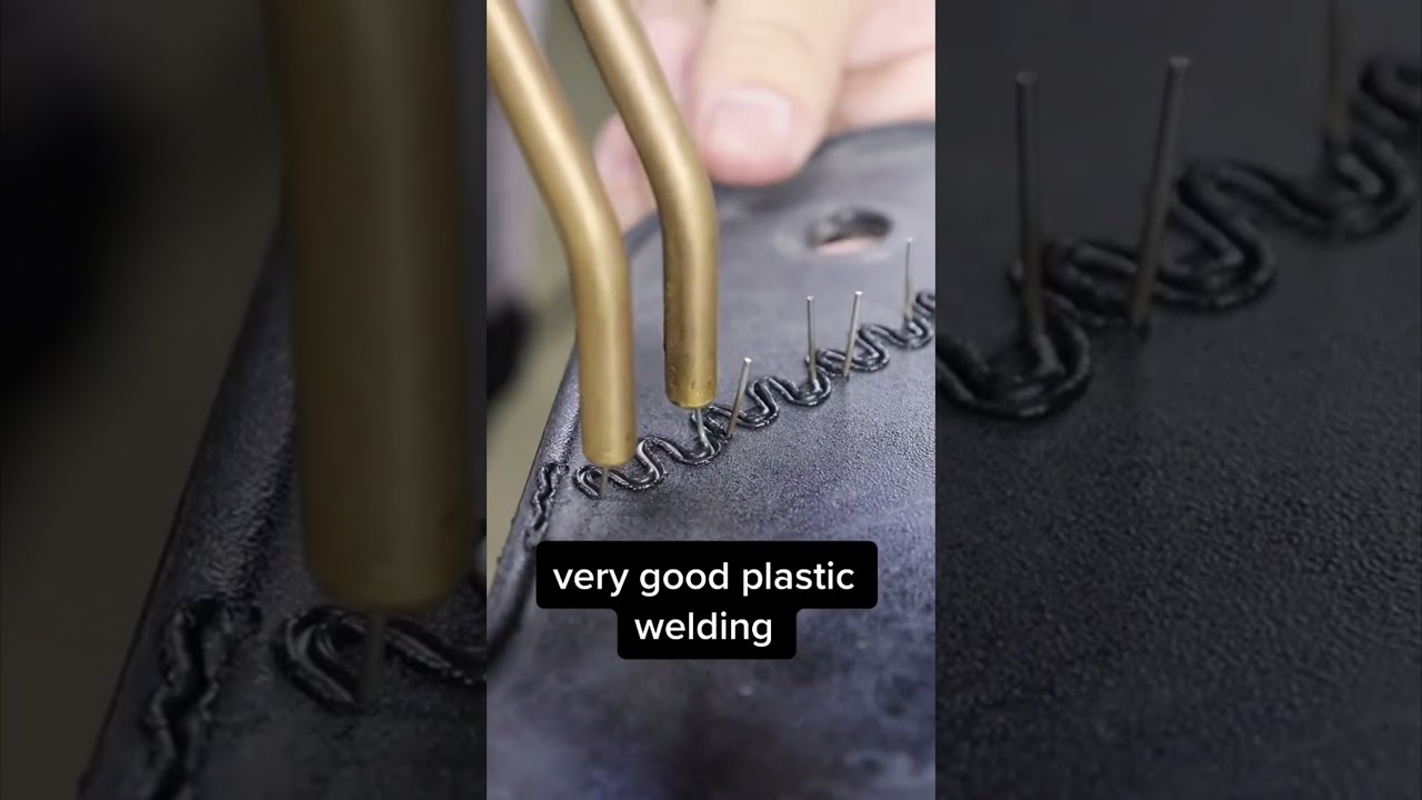 Achieving Good Plastic Welding. Repost from AutoPro1112 yeswelder shorts welding weld plastic