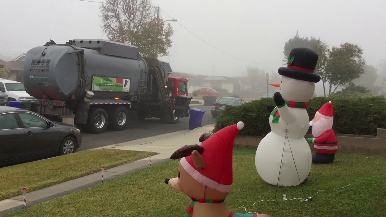 Ware disposal Peterbilt 320 Amrep elliptical truck #79 on trash on ...