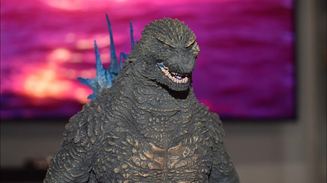xplus godzilla minus one ric exclusive figure review - YouTube