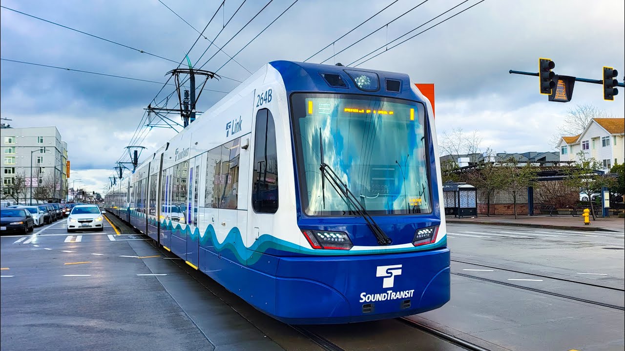 Ride on a Sound Transit 2021 Siemens S700 #264 - YouTube