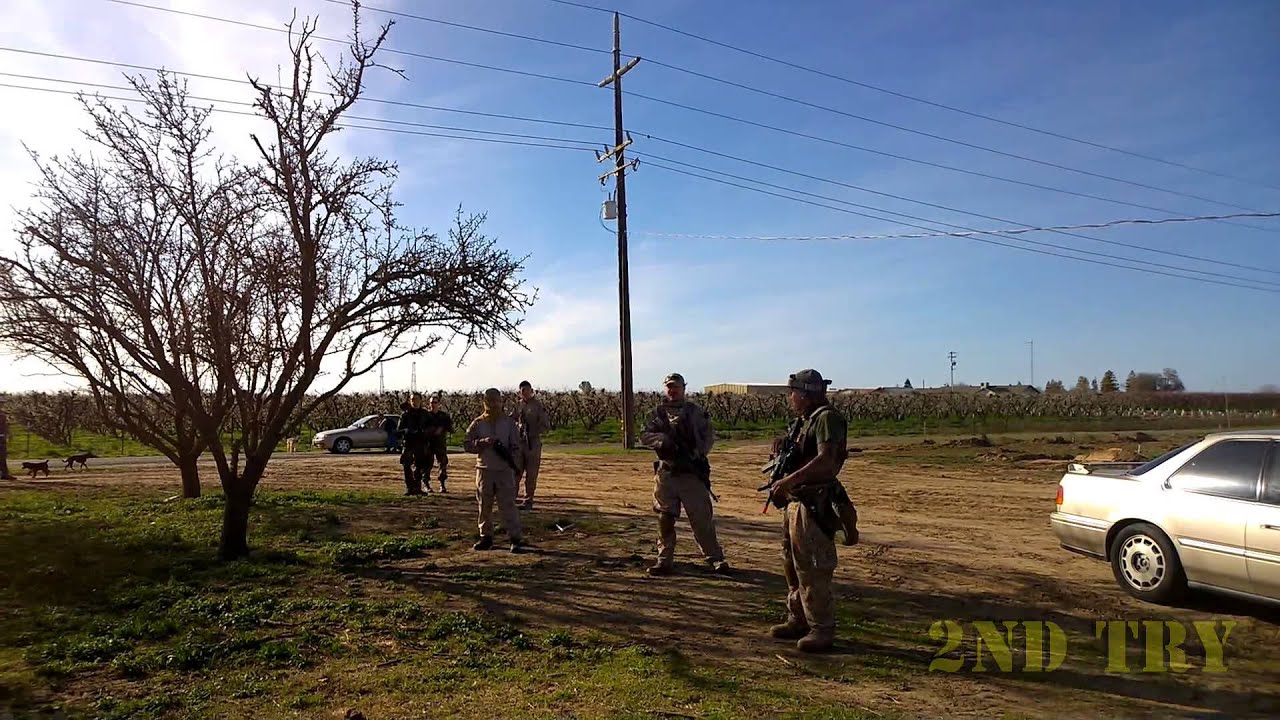 Onyx Corps Airsoft Squad Rush Training - YouTube