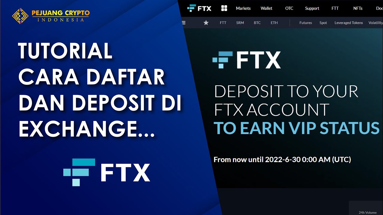 Cara Daftar dan Deposit di FTX | Tutorial FTX #1 - YouTube