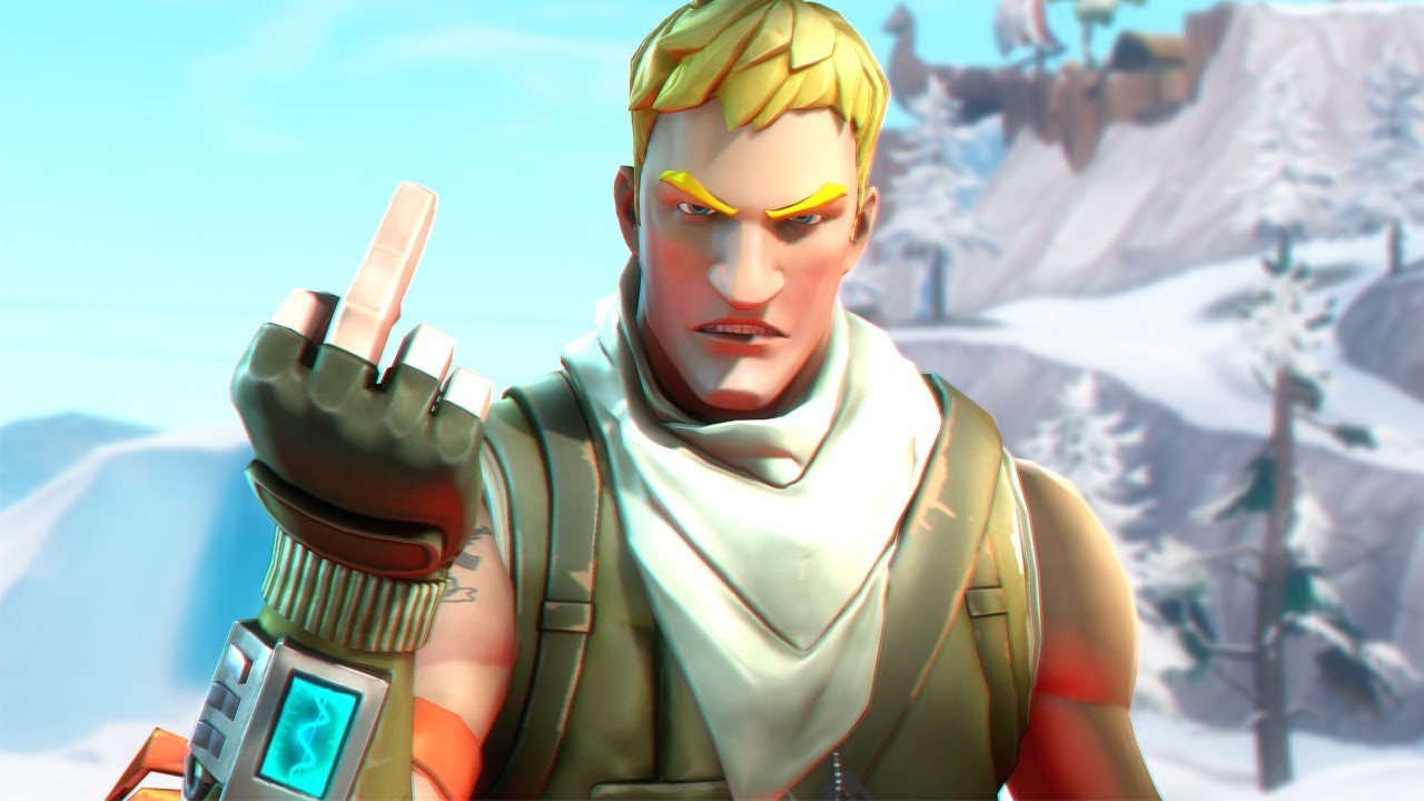 The Angriest Player in Fortnite History - YouTube
