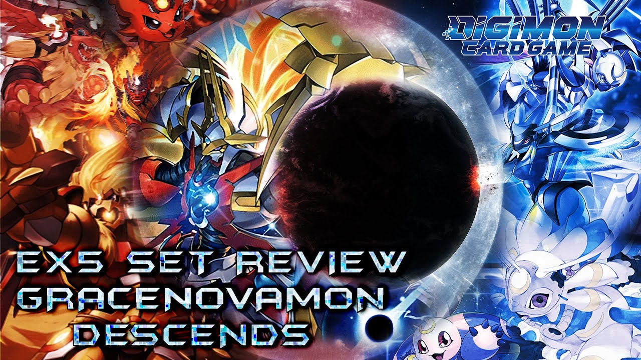 Digimon TCG | EX5 Set Review: Part 2 - Gracenovamon Descends - YouTube