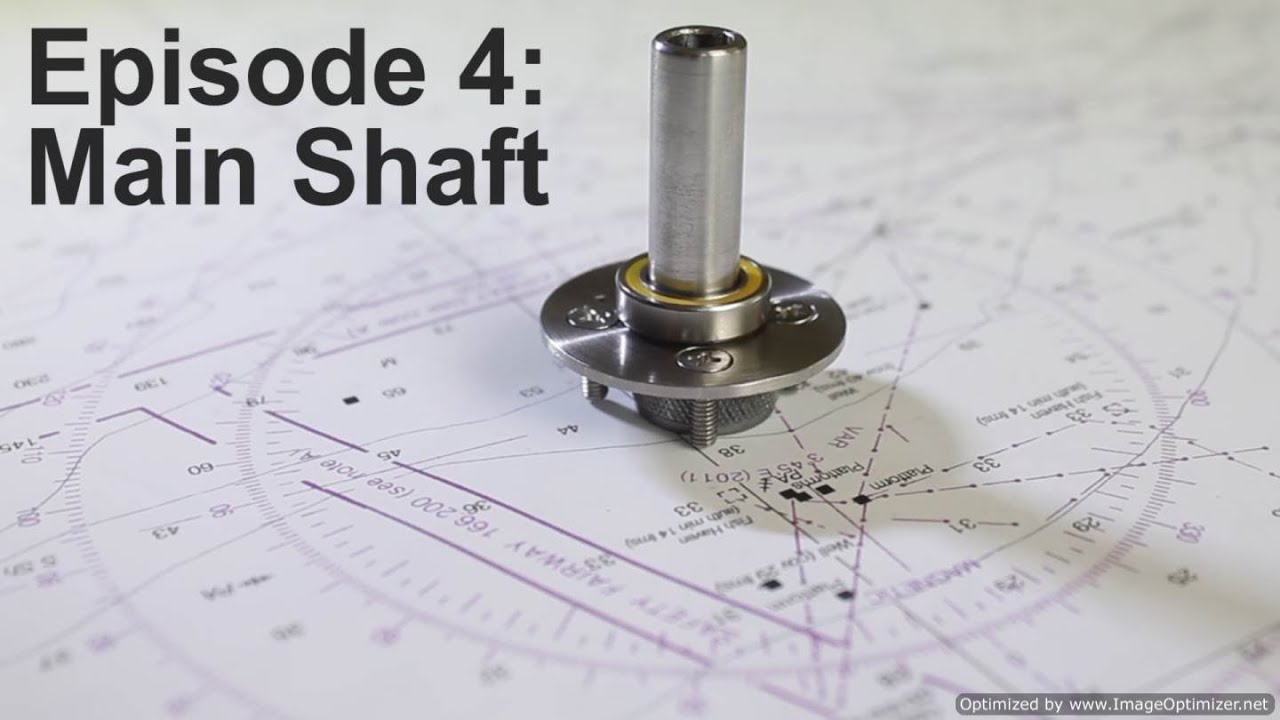 Homemade Fly Reel Ep. 4: The Main Shaft - YouTube