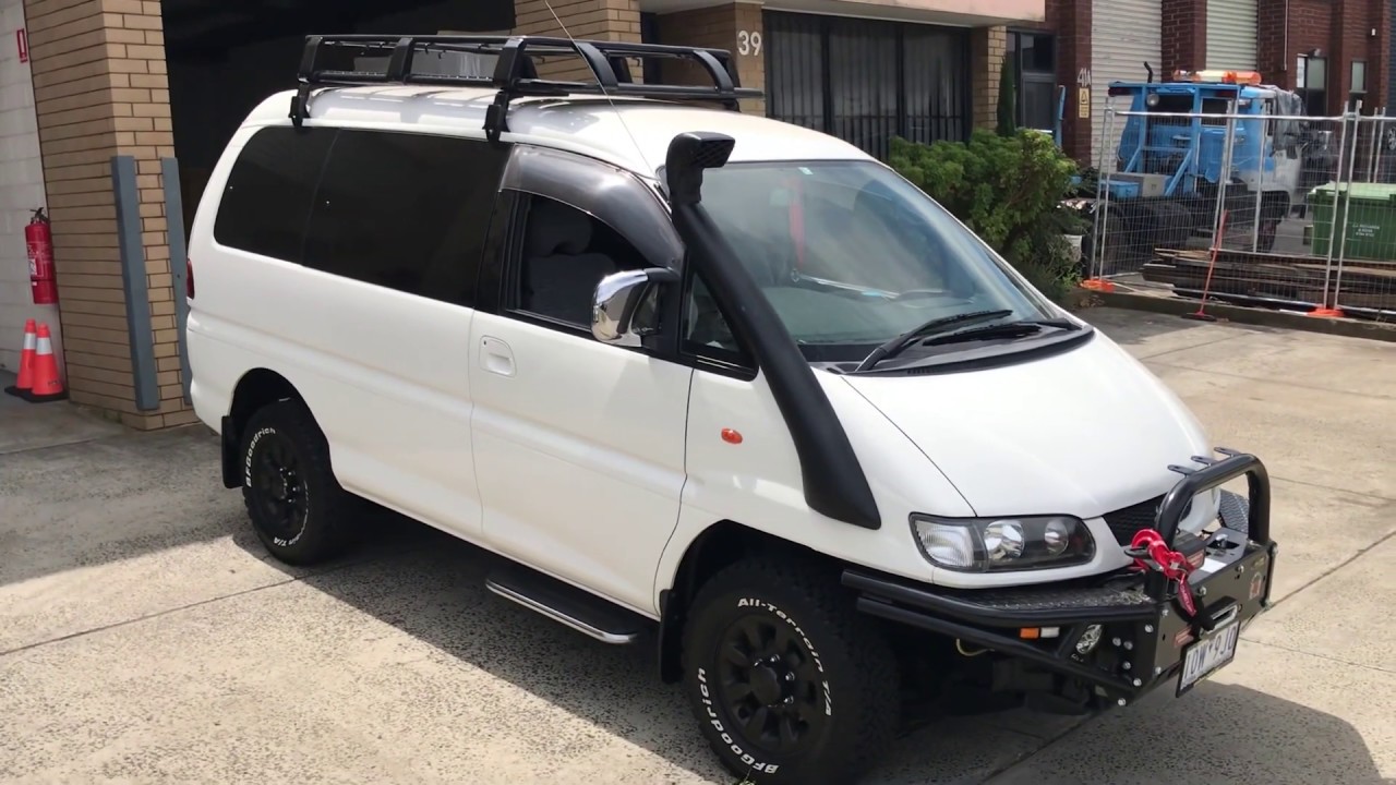 Mitsubishi Delica L400 2 Series Custom Built - YouTube
