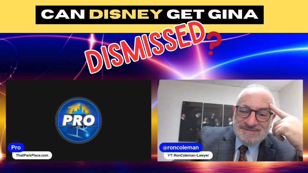 With @WDW_Pro : Will DISNEY get Gina Carano's lawsuit DISMISSED? - YouTube