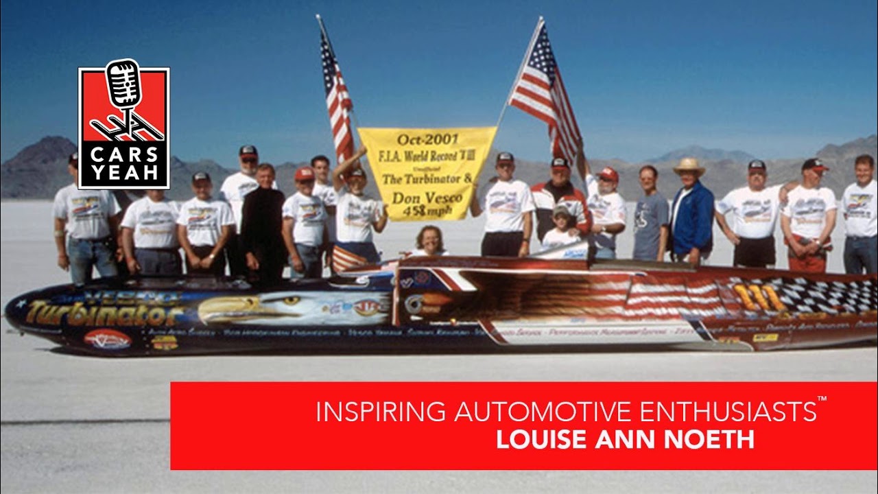 1735: Louise Ann Noeth Land Speed Racing at Bonneville - YouTube