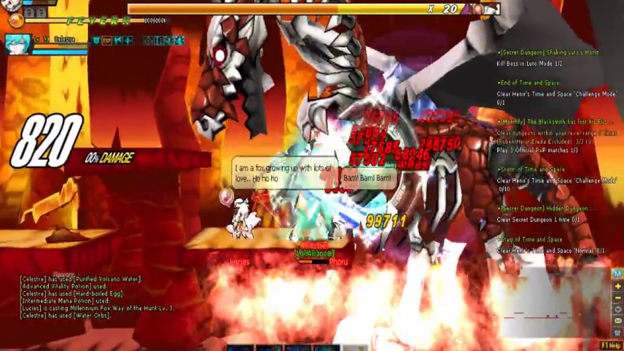 [Elsword International] Transcendence Noblesse/Royal Guard Secret ...