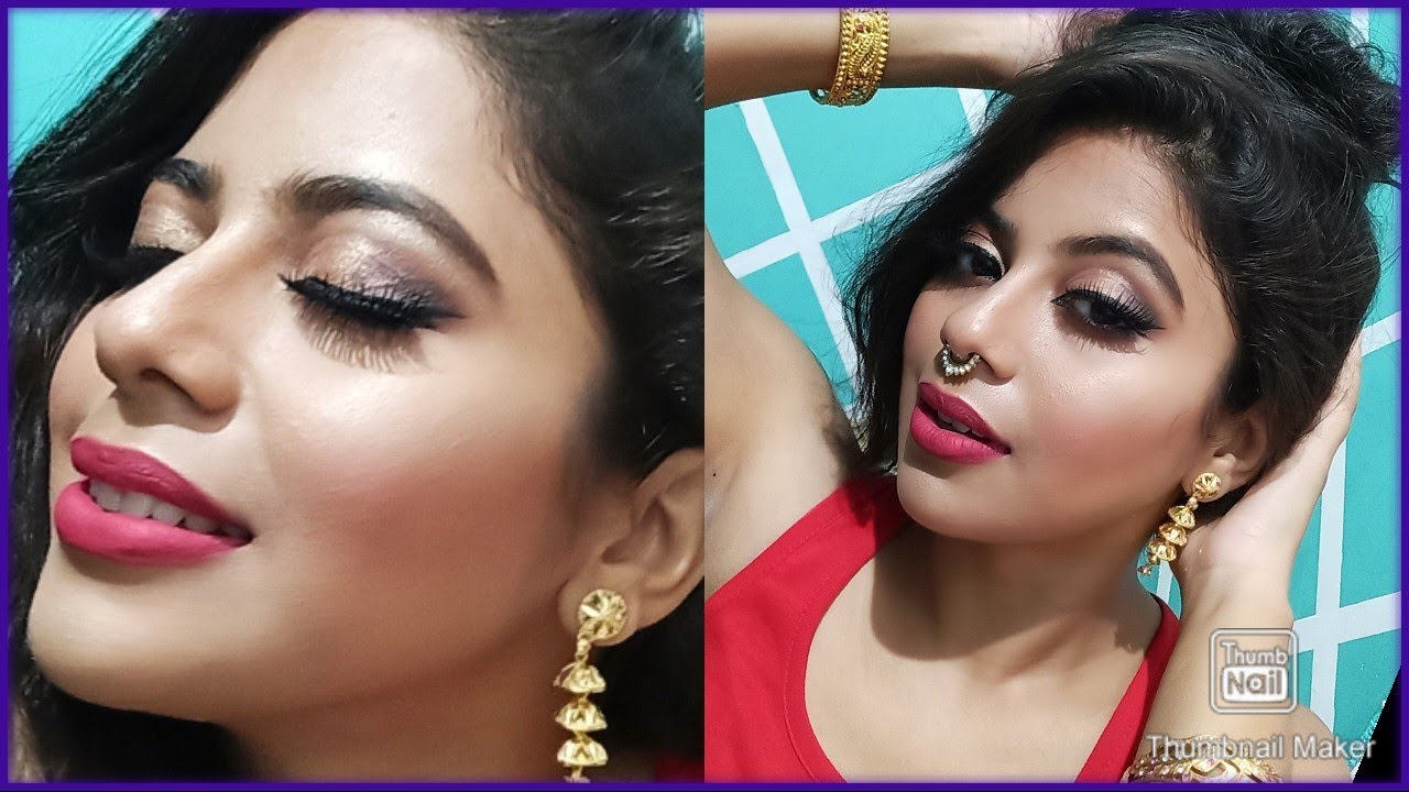 Simple make up for beginners with tricks and tips || gorgeous party ...