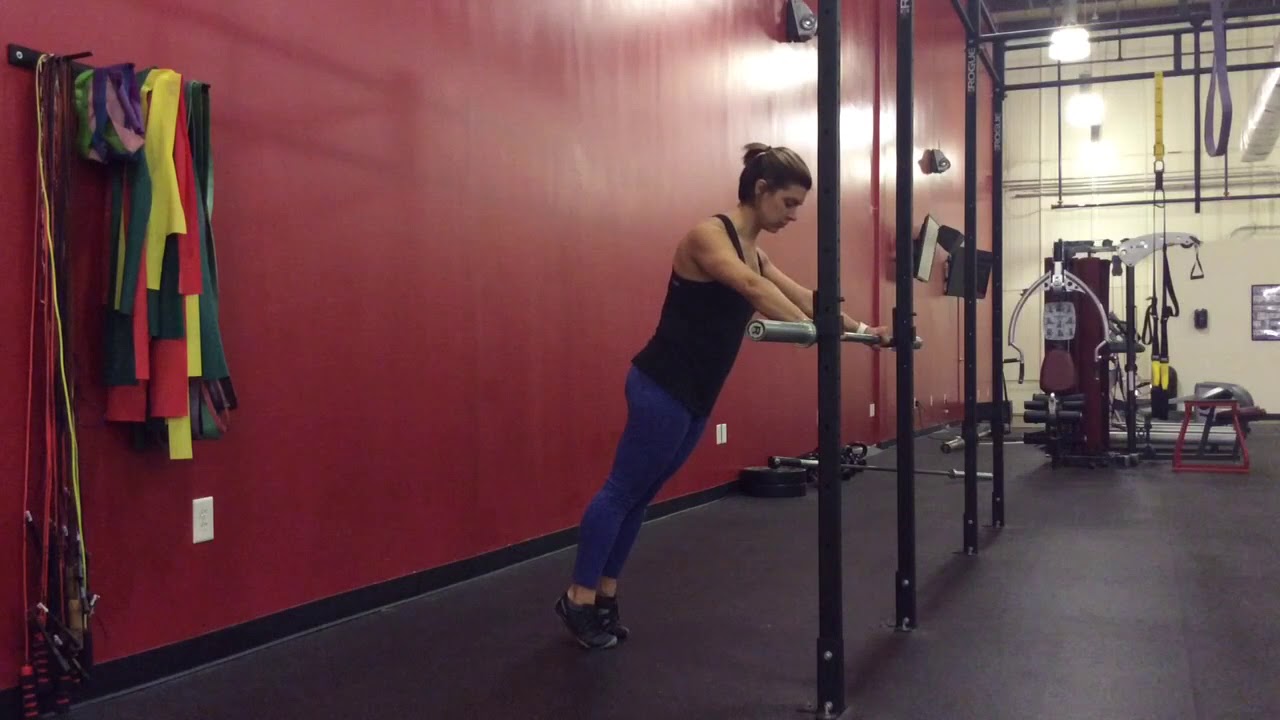 Elevated Push-Ups a.k.a. Bar Push-Ups - YouTube