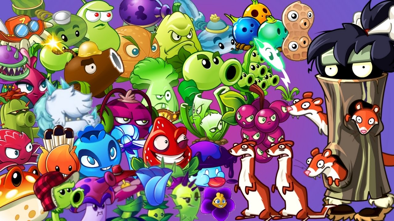 Plants vs. Zombies 2 it’s about time: Weasel Hoarder Zombie vs Every ...