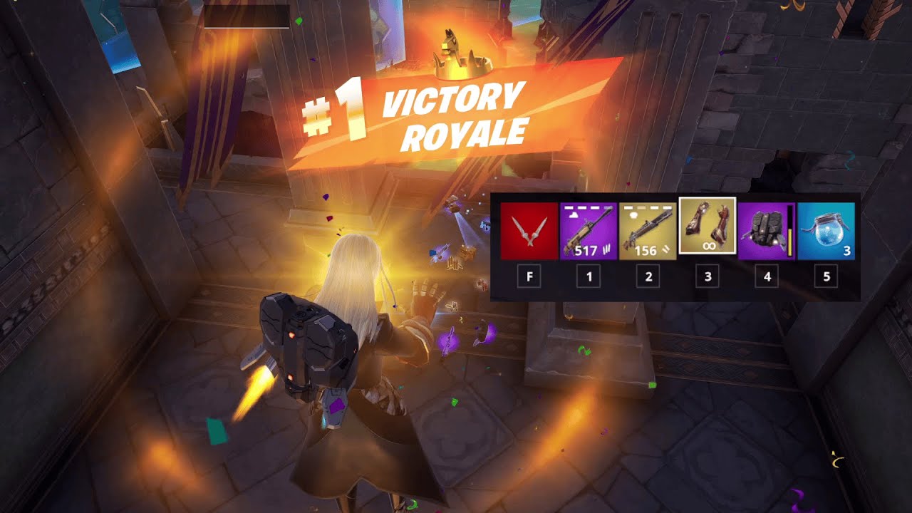 Fortnite Zero Build Victory Royale - Gameplay #5 - YouTube