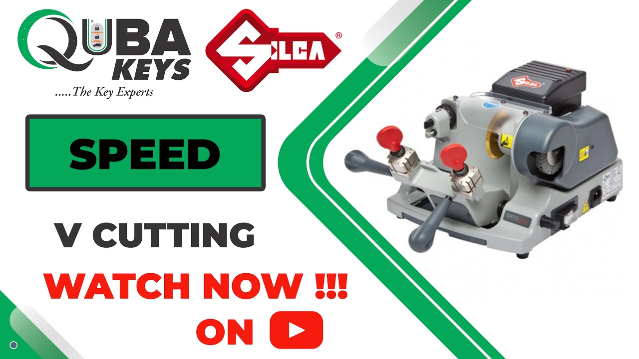 Silca Speed | Key Cutting Machine | Quba Keys - YouTube